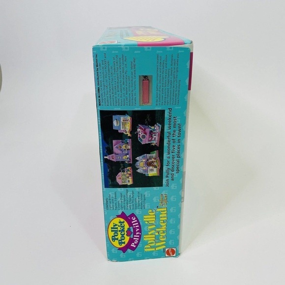 Mattel | Toys | Polly Pocket Pollyville Weekend Deluxe Gift Set Mattel ...